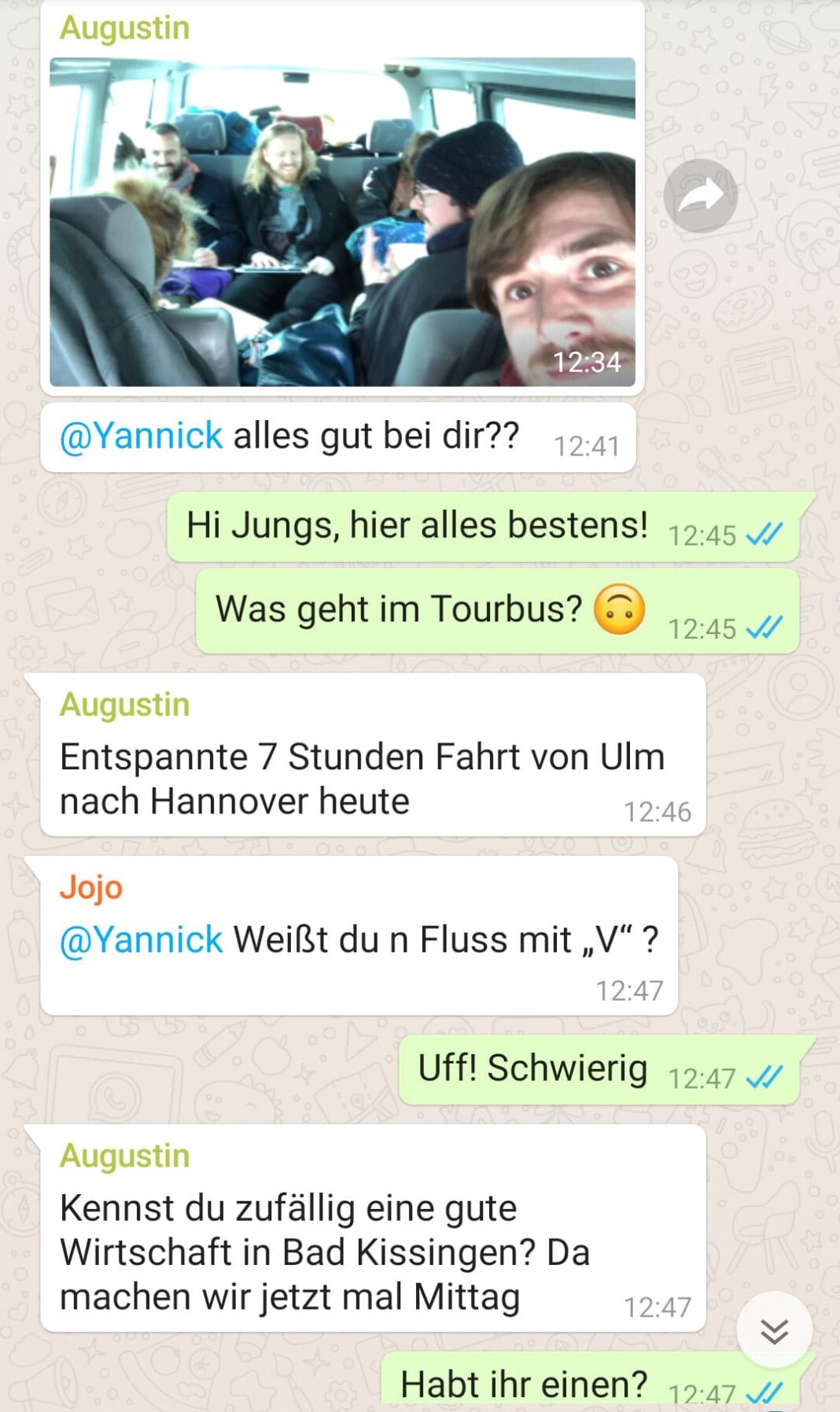 Eis und heiß - Das Moped im Whatsapp-Talk - The Postie