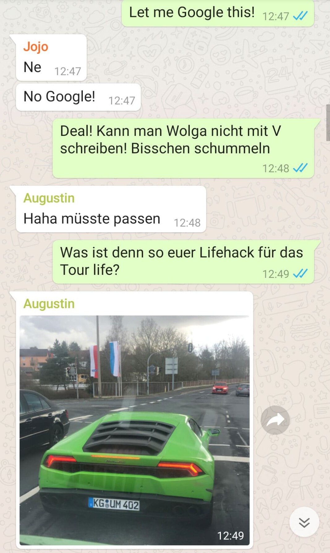Eis und heiß - Das Moped im Whatsapp-Talk - The Postie